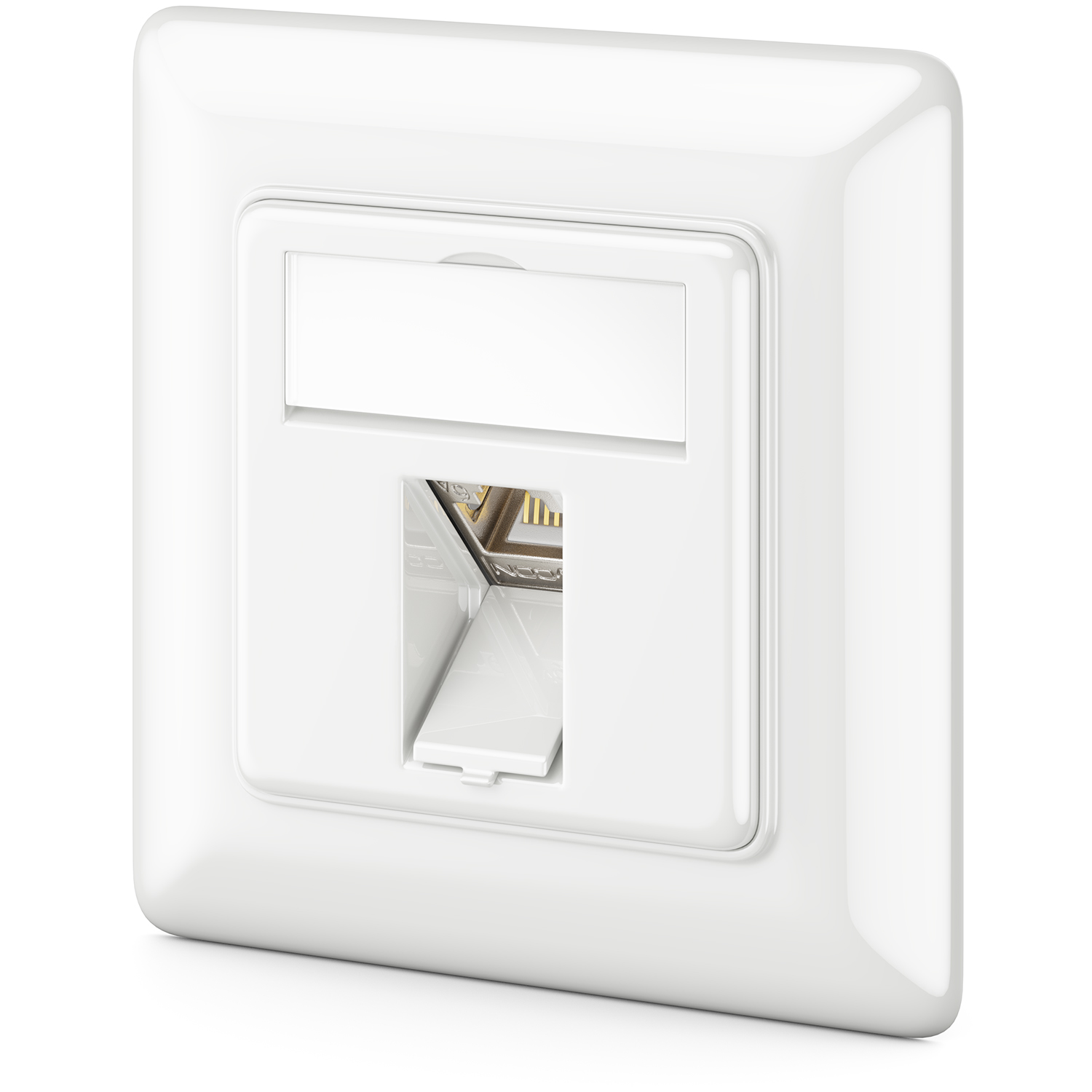 CAT 6a Keystone Netzwerkdose RJ45 STP Schirmung Datendose mit Keystone ...